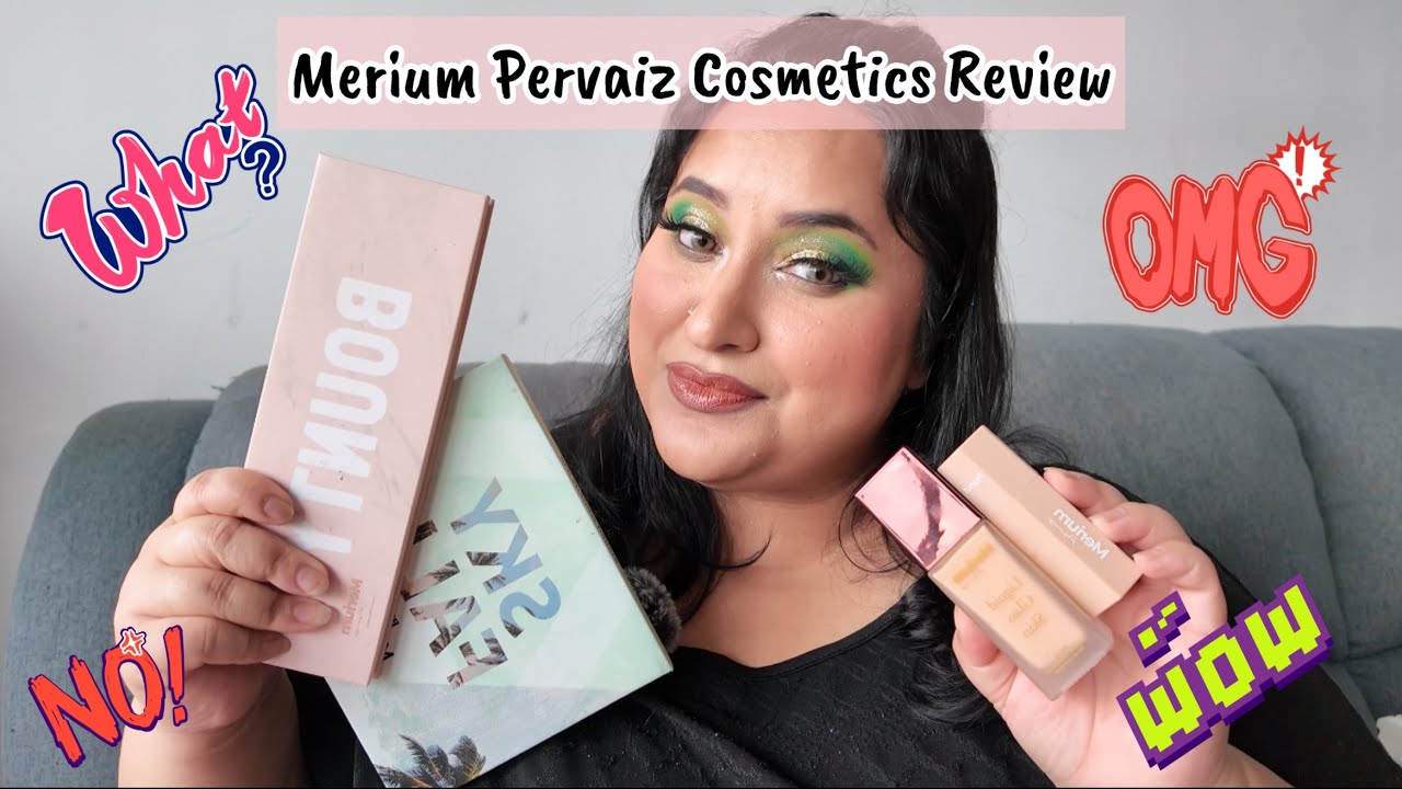 Reviewing Merium Pervaiz Cosmetics | Nidahmed - YouTube