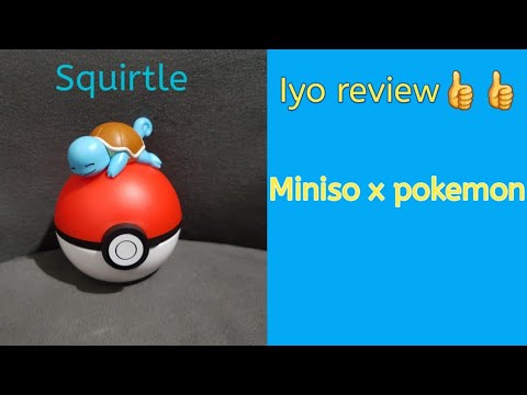 Iyo review : Miniso x pokemon (Squirtle) - YouTube