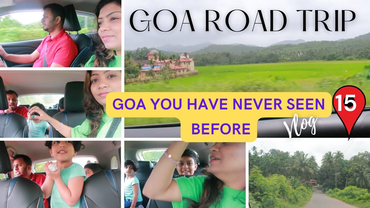 GOA ROAD TRIP | GOA NEVER SEEN BEFORE | EPSIODE 15 | GOA VACATION VLOG | Safiyas umbrella - YouTube