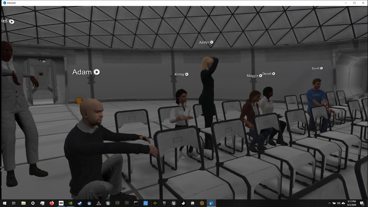Ready Player 1 School Class Presentations in the Metaverse - YouTube