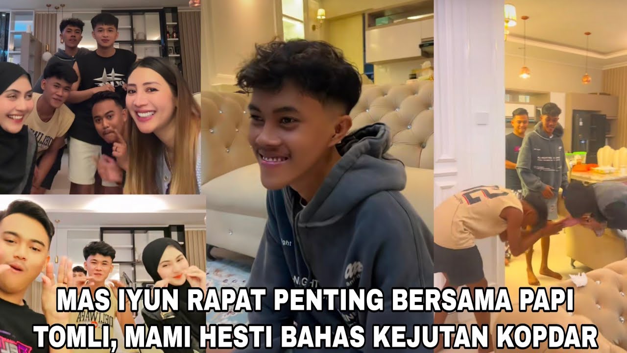 TERBARU MAS IYUN RAPAT PENTING BERSAMA PAPI TOMLI MAMI HESTI BAHAS ...