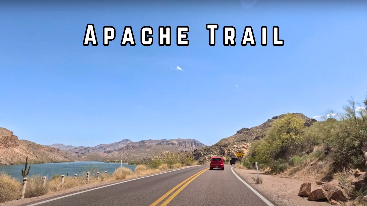 Stunning Scenic Drive Through The Apache Trail - YouTube