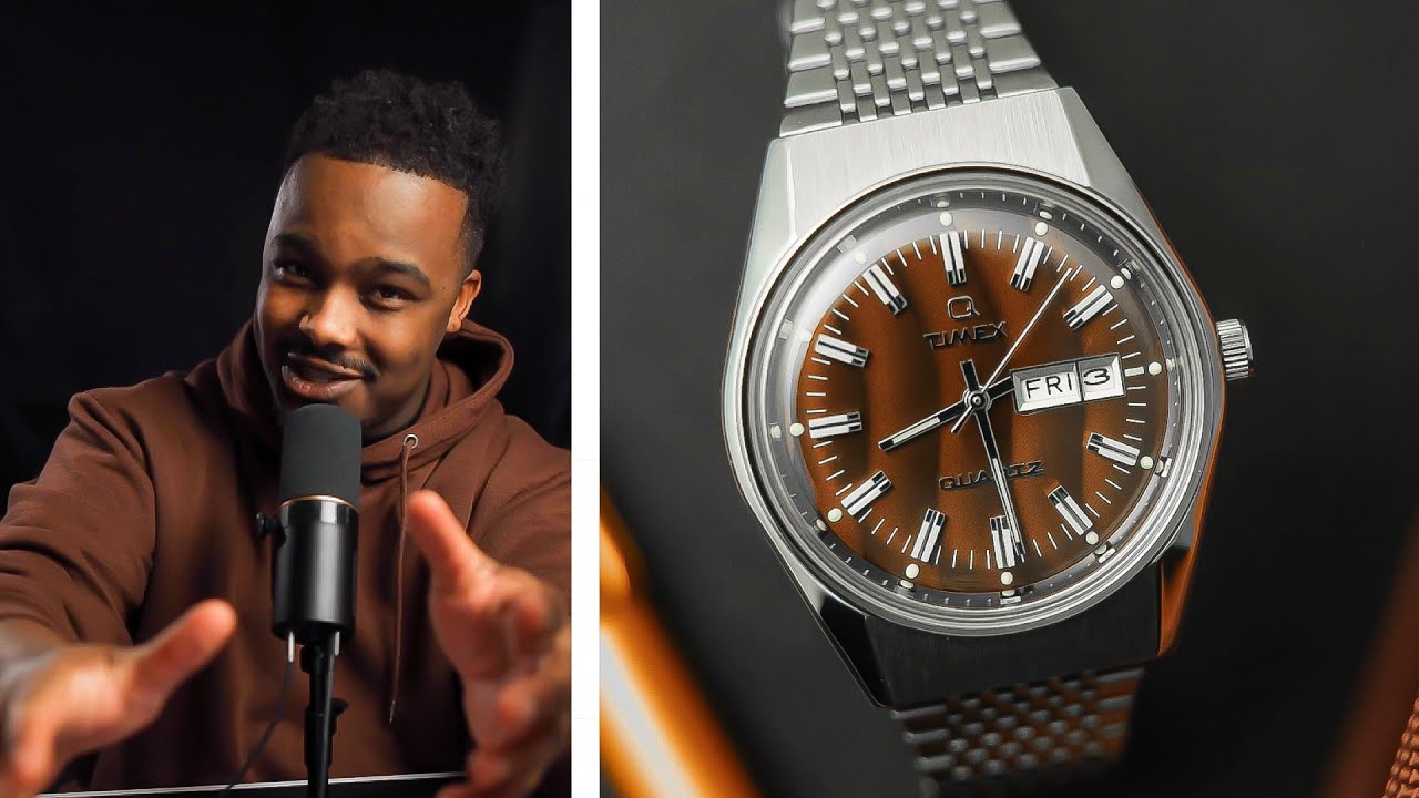 Timex Q Falcon Eye - The Underrated Brown Dial - YouTube