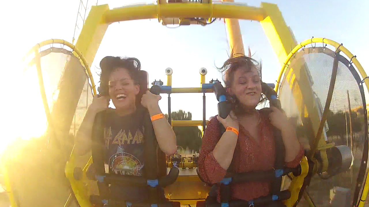 "SkyCoaster" Fun At Zero Gravity - YouTube