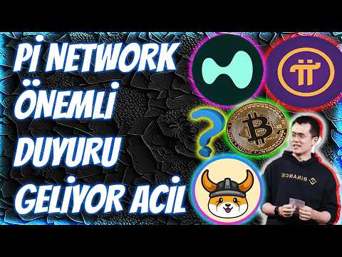 Pİ NETWORK ÖNEMLİ DUYURU ACİL İZLE! Pİ COİN BÜYÜK YÜKSELİŞ GELEBİLİR Mİ?