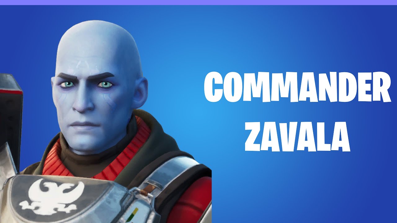 🔥 COMMANDER ZAVALA SKIN - 360° - FORTNITE 🦙 - YouTube