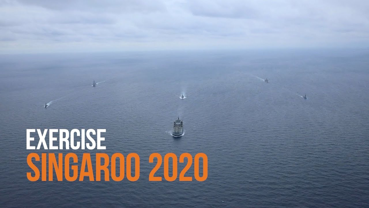Australian Navy joins forces with Singapore on Exercise Singaroo 2020 ...