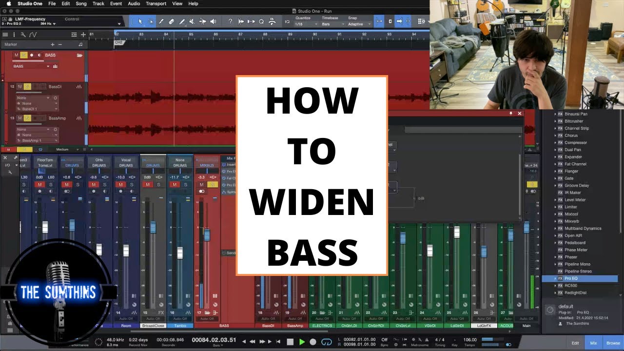 How To Widen Bass Guitar Without Ruining Your Low End - YouTube