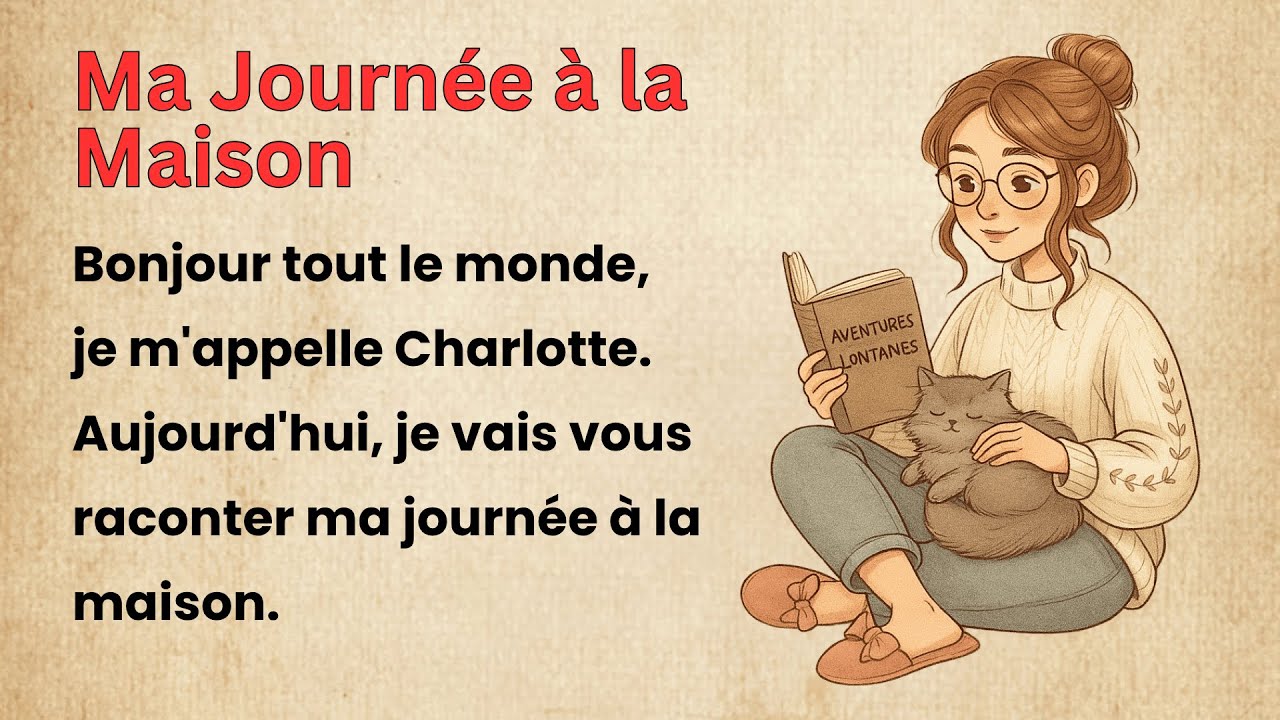 Learn French With Stories | A Beginner French Story (A1) - My Day at ...