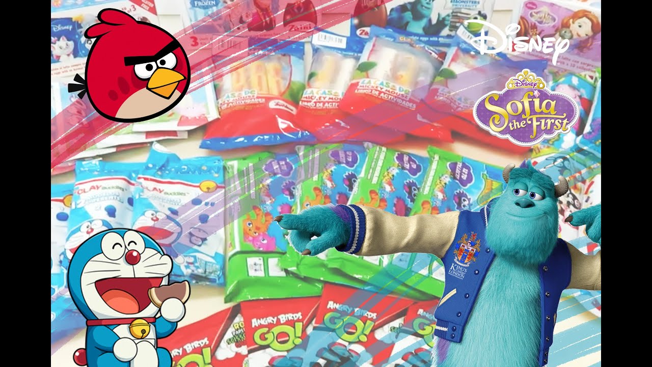 Clay Buddies Blind Bags Surprise Eggs|Peppa Pig Disney Sofia Mickey ...