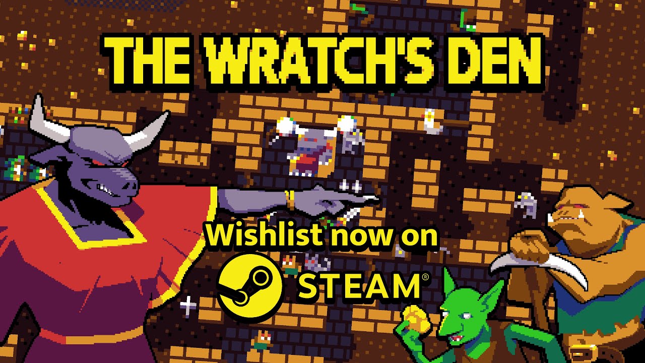 The Wratch's Den 👹 Steam Trailer ~ Wishlist Now!! - YouTube