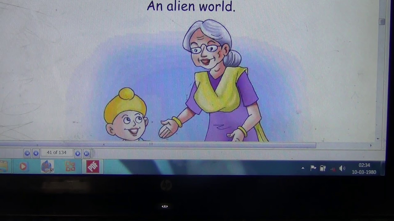 5th class English Lesson 3 - YouTube