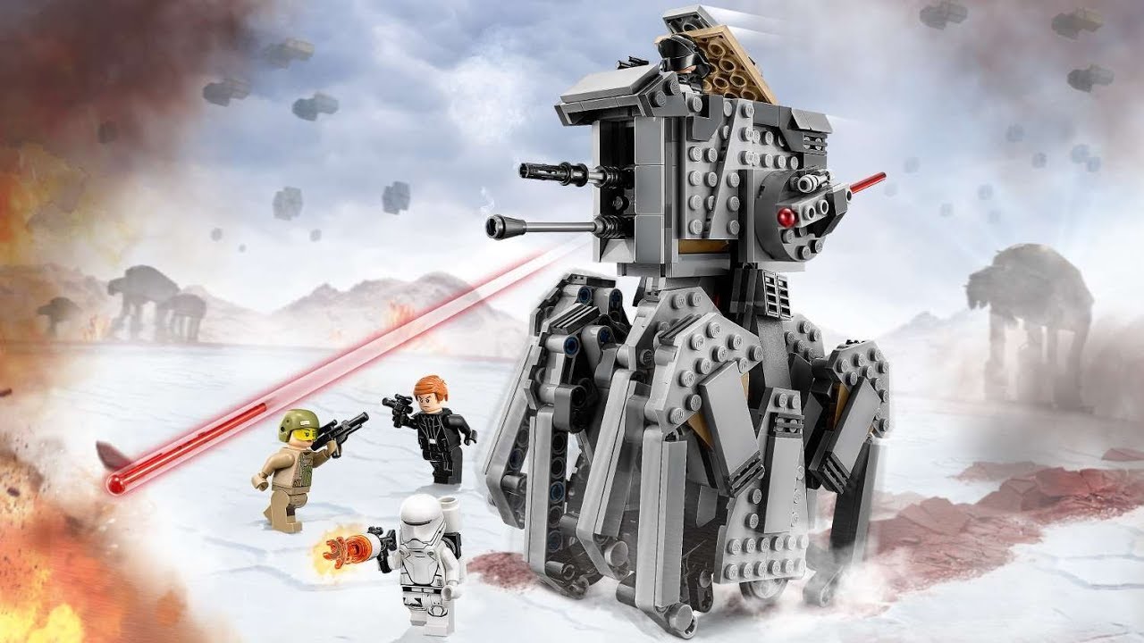 Lego Star Wars First Order Heavy Scout Walker 75177 Pre-Release Closer ...