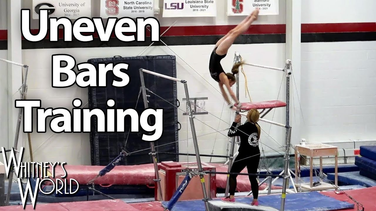 Whitney Bjerken | Training Uneven Bars - YouTube