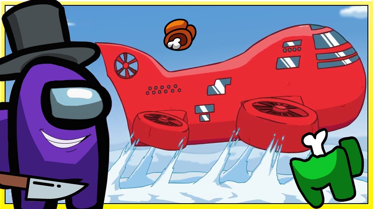 I'm The Master Imposter On The NEW AIRSHIP MAP in Among Us - YouTube