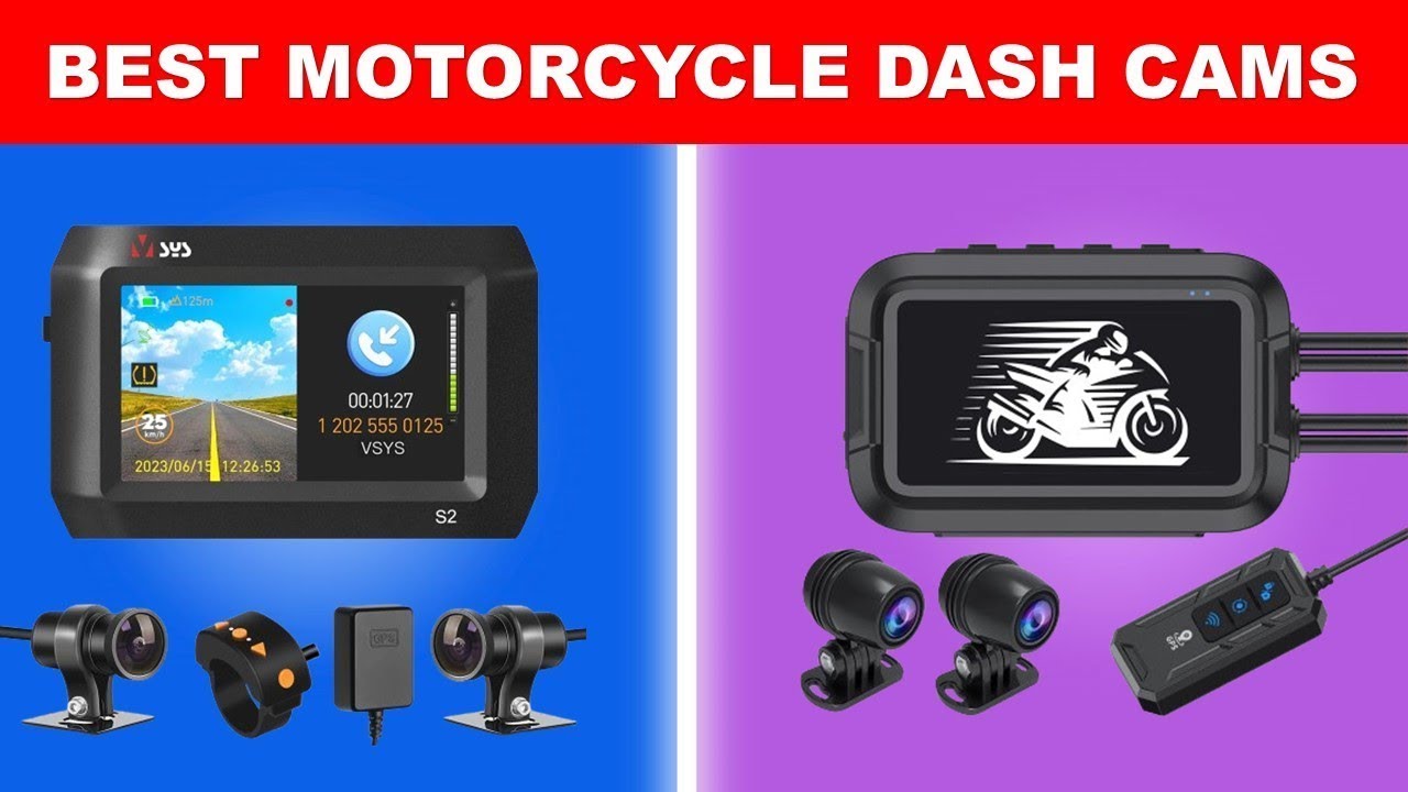 Top 5 Best Motorcycle Dash Cams on On Aliexpress - YouTube