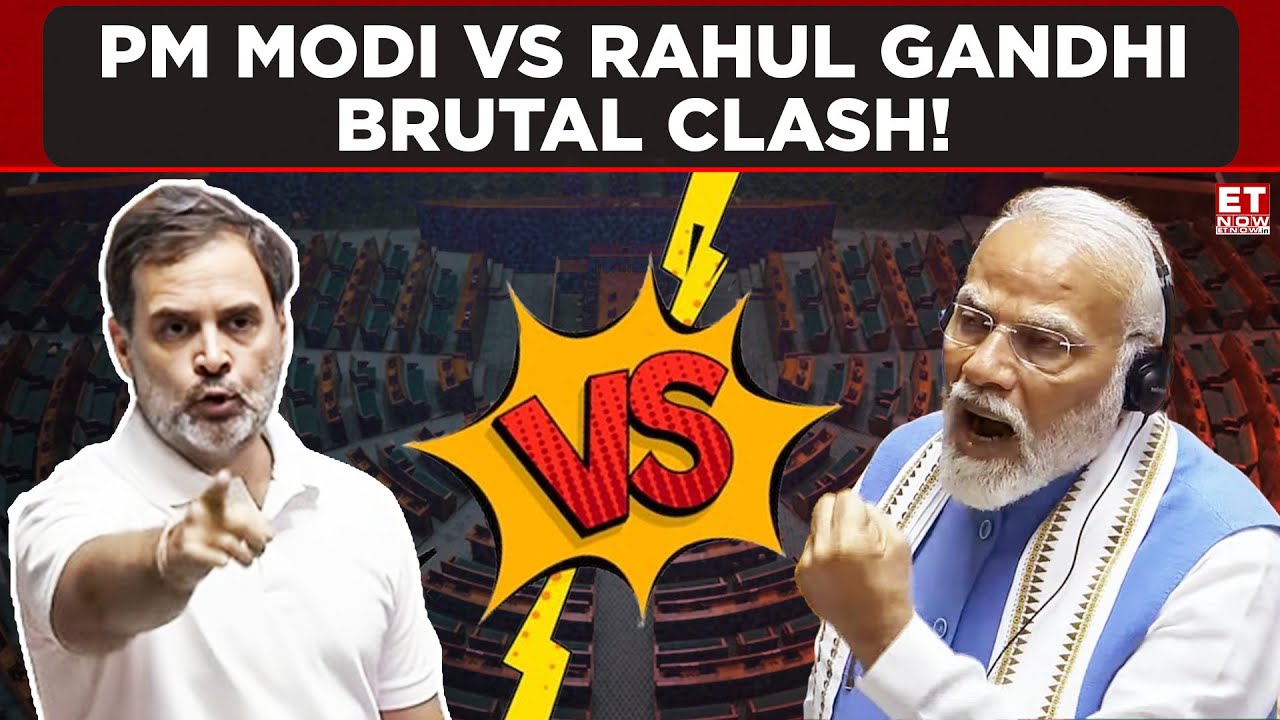 Lok Sabha Saga: PM Modi Vs Rahul Gandhi's Brutal Clash! | ET Now ...