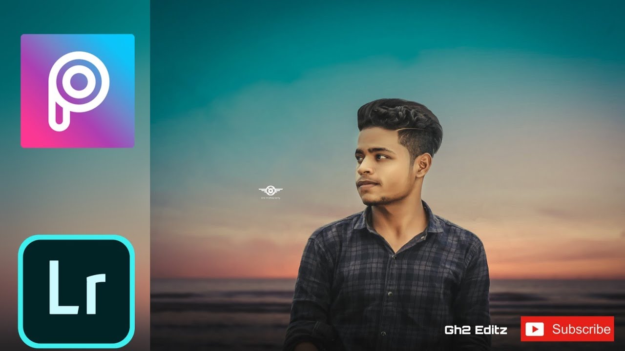 Sunset cool photo editing || blue sky photo editing || editing in 2 ...