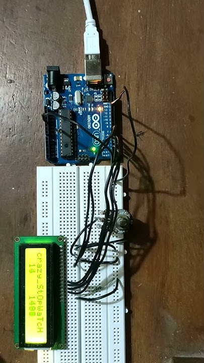 "Crazy Stopwatch" using Arduino - YouTube