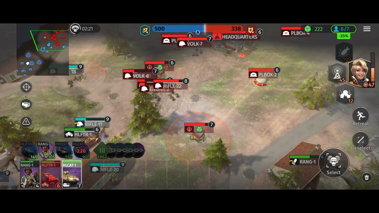 world war armies modern rts gameplay - YouTube