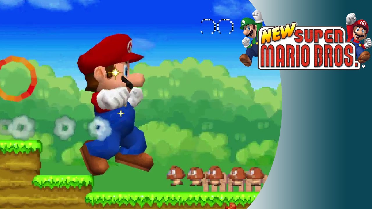 New Super Mario Bros. E3 2005 Demo Recreation [NSMBDS-Hack] - YouTube