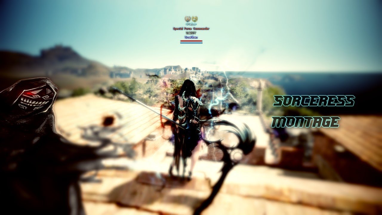 BDO MEDIAH CASTLE (CAPPED SW) | CONSOLE PVP SORCERESS MONTAGE - YouTube