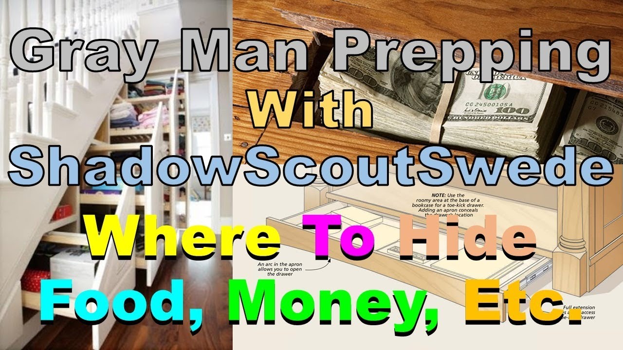 Gray Man Prepping On ShadowScoutSwede - YouTube