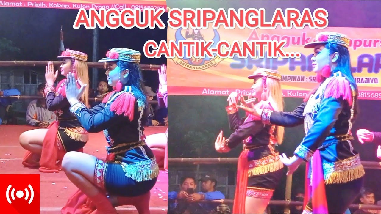 Melihat Mbak Cantik Tampil Live Angguk Sripanglaras Di Kradenan