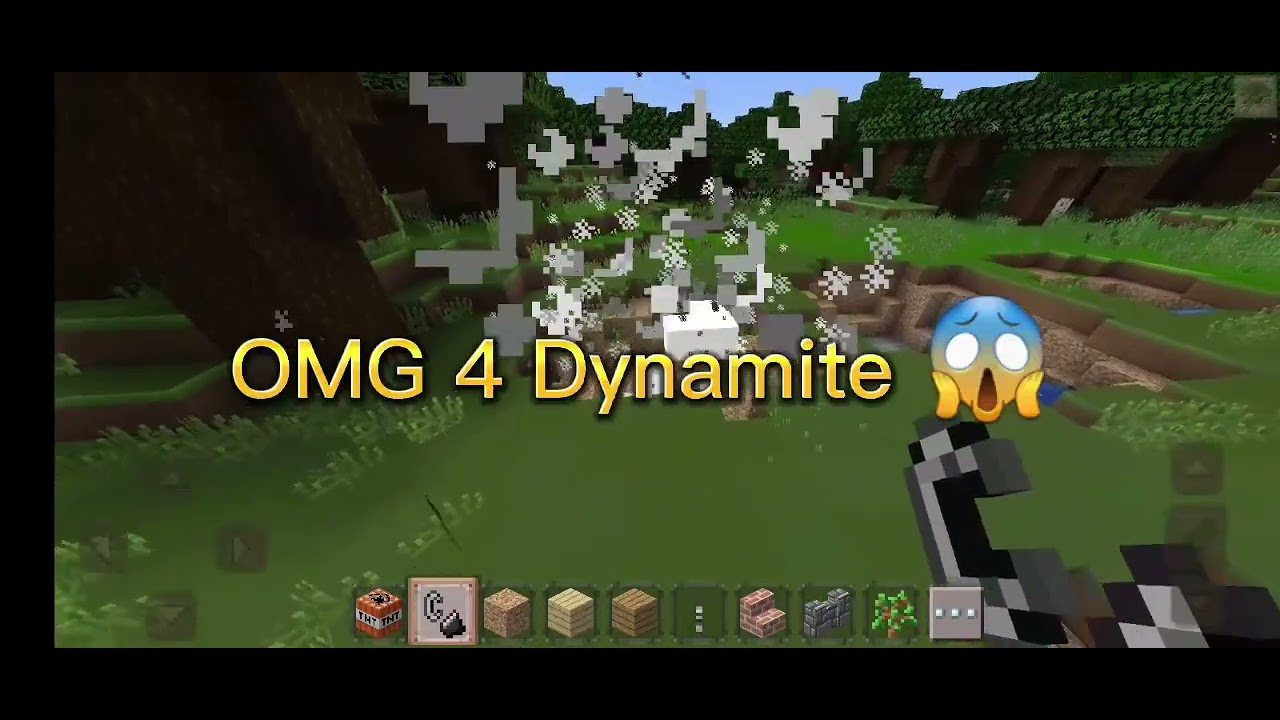 Minecraft explosions 1 part - YouTube