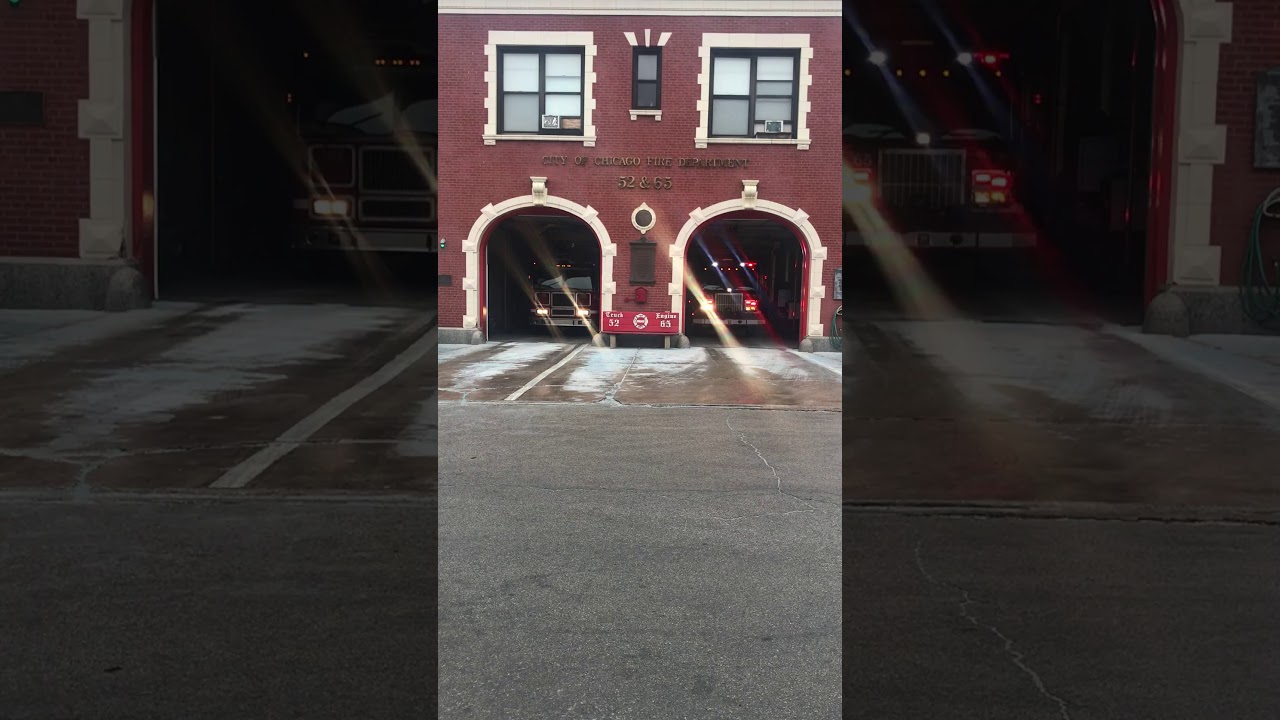 Chicago Fire Department Backdraft House Responding to Structure Fire ...