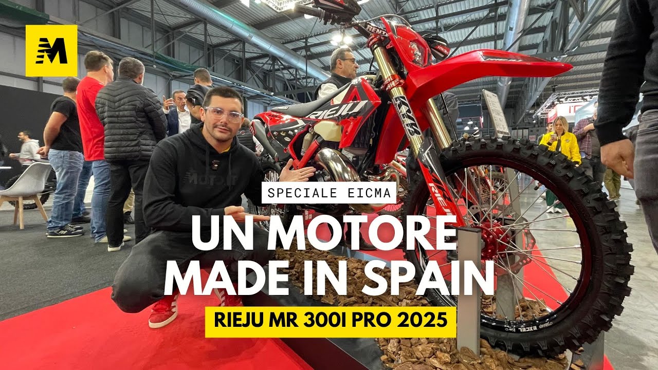 RIEJU MR 300I Pro 2025: arriva un motore tutto Made in Spain - YouTube