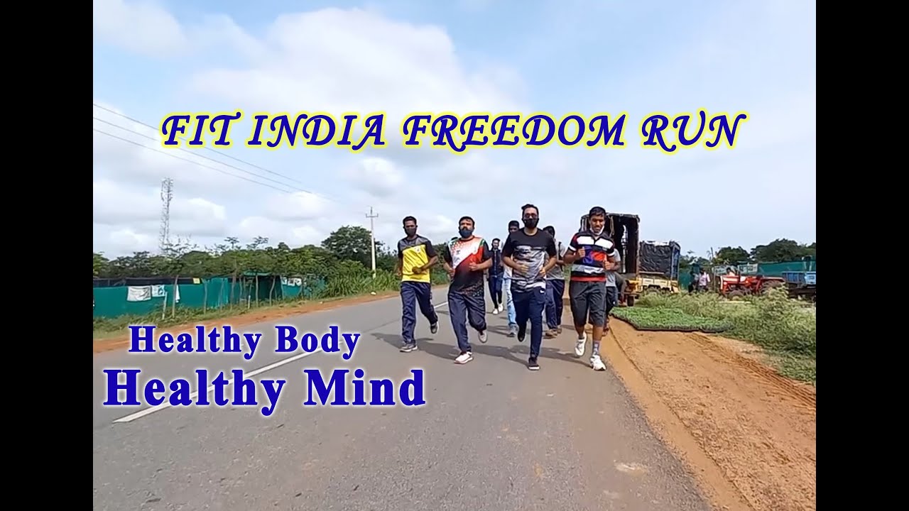 FIT INDIA FREEDOM RUN 2020 - YouTube