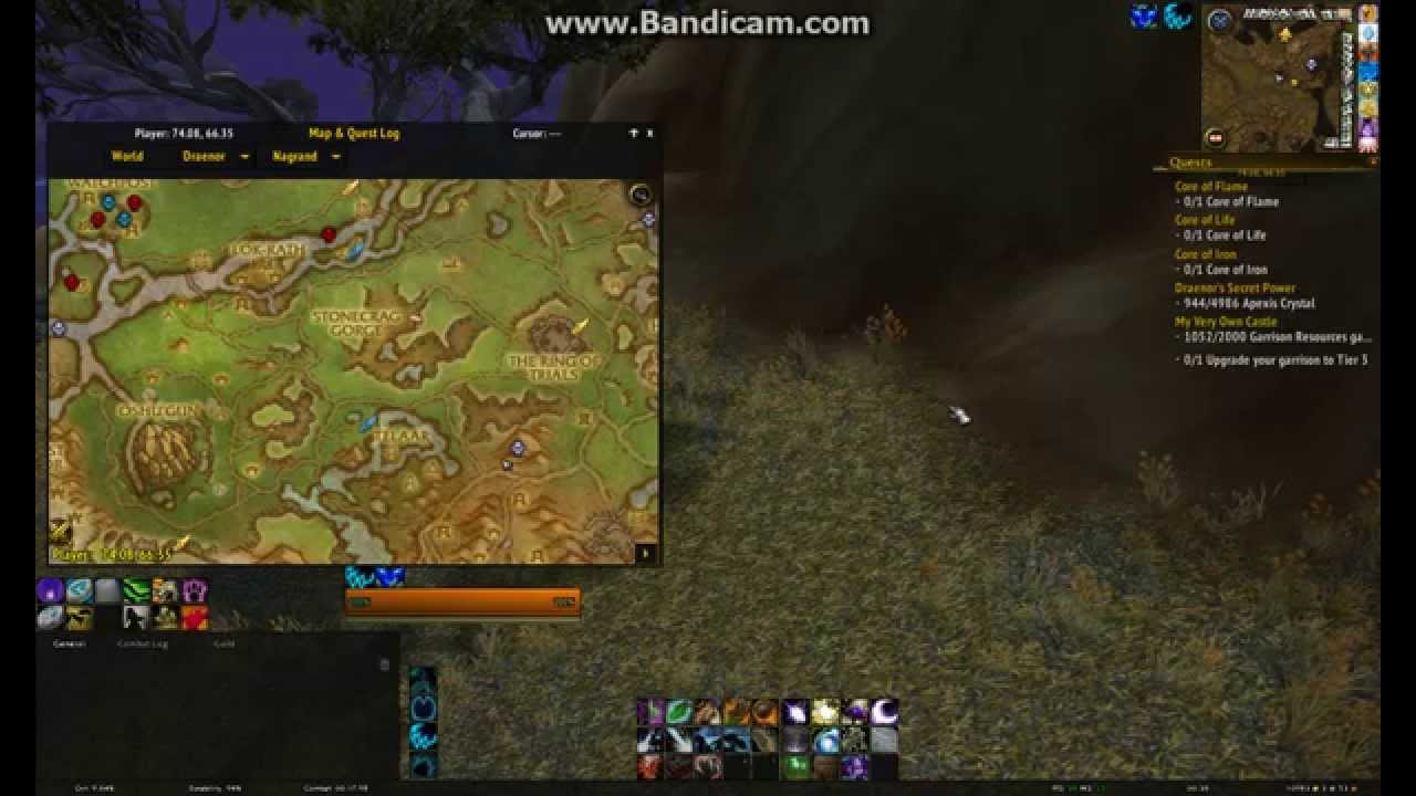 Wow Nagrand rare Soulfang easy route. - YouTube