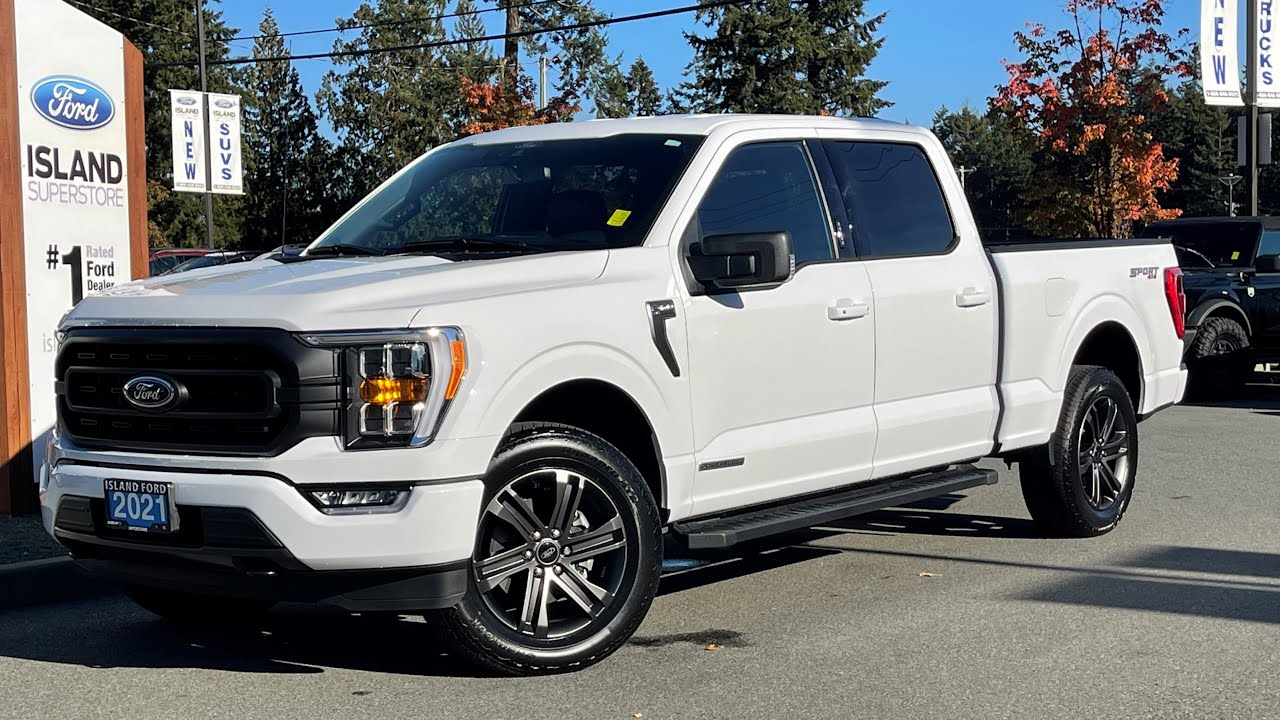 2021 Ford F-150 XLT + Hybrid, PowerBoost, Work Surface Review | Island ...