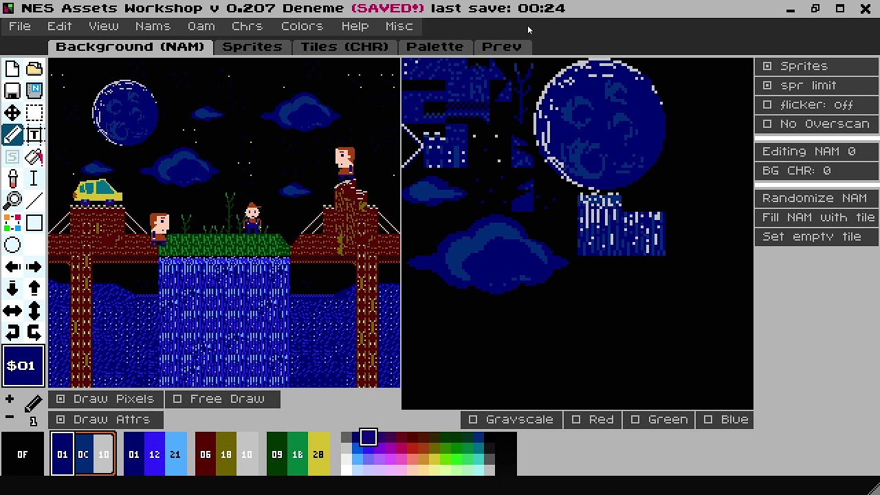 İllüstrasyon Günlükleri 95 - Gerçek NES Grafikleri (NES Assets Workshop ...