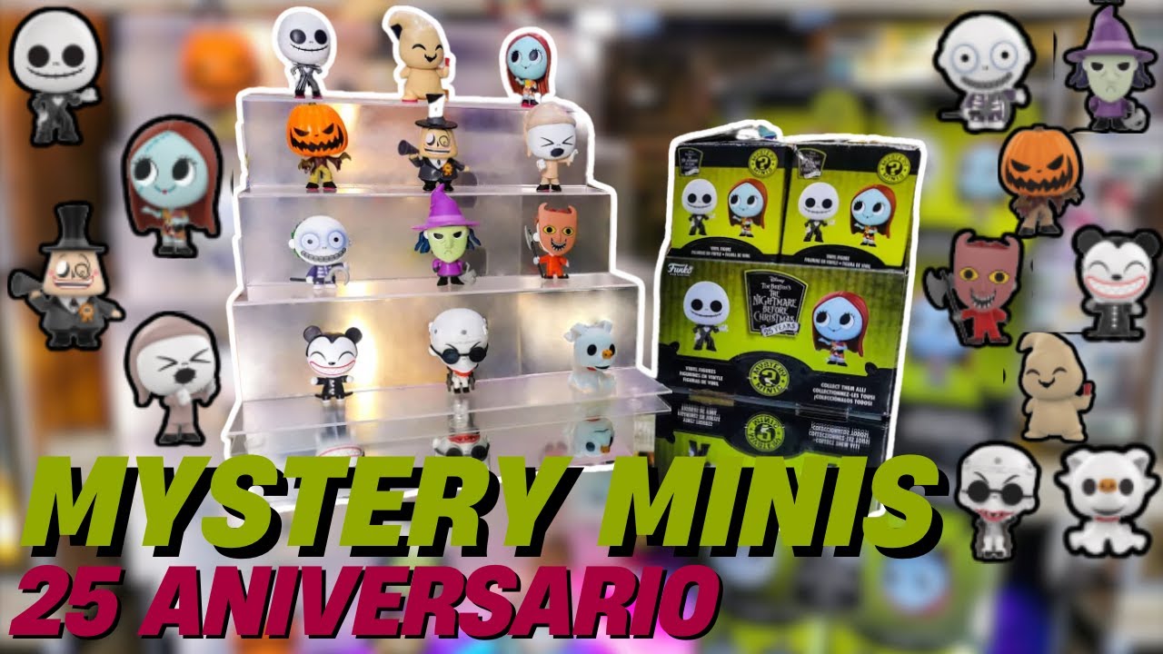 MYSTERY MINIS || EL EXTRAÑO MUNDO DE JACK FUNKO POP 25 ANNIVERSARY ...