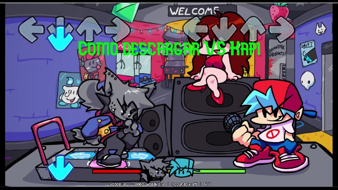 Como descargar Friday Night Funkin Vs Kapi mod - YouTube