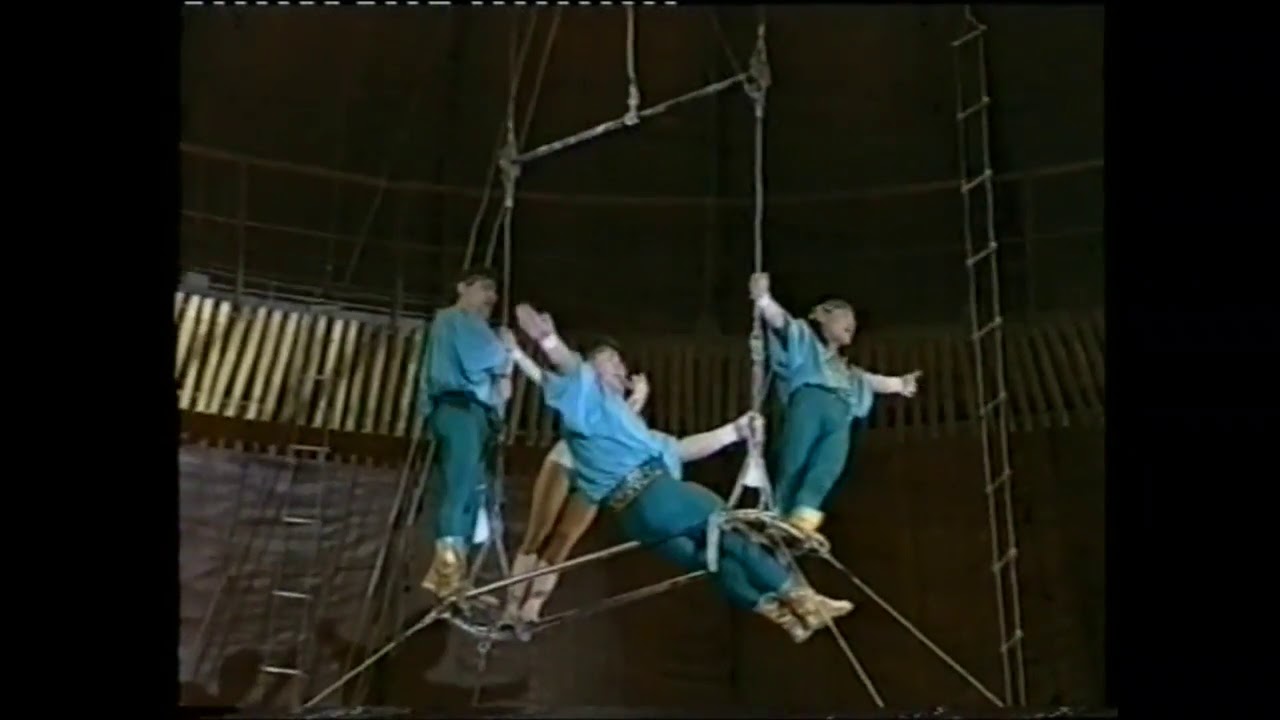 Flying act by Sergei Tur. Ekaterinburg,Russia 1996. - YouTube