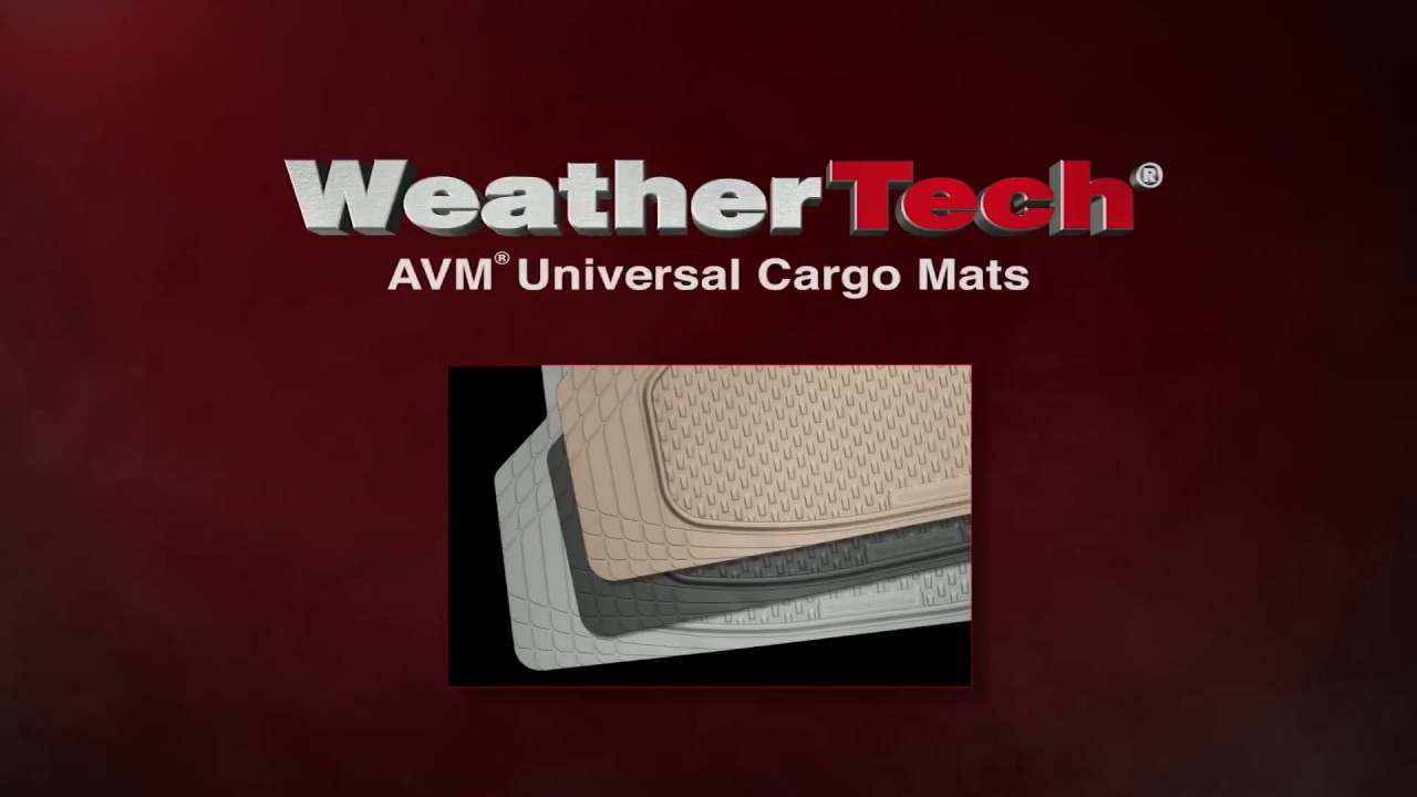 WeatherTech AVM Universal Cargo Mats - YouTube