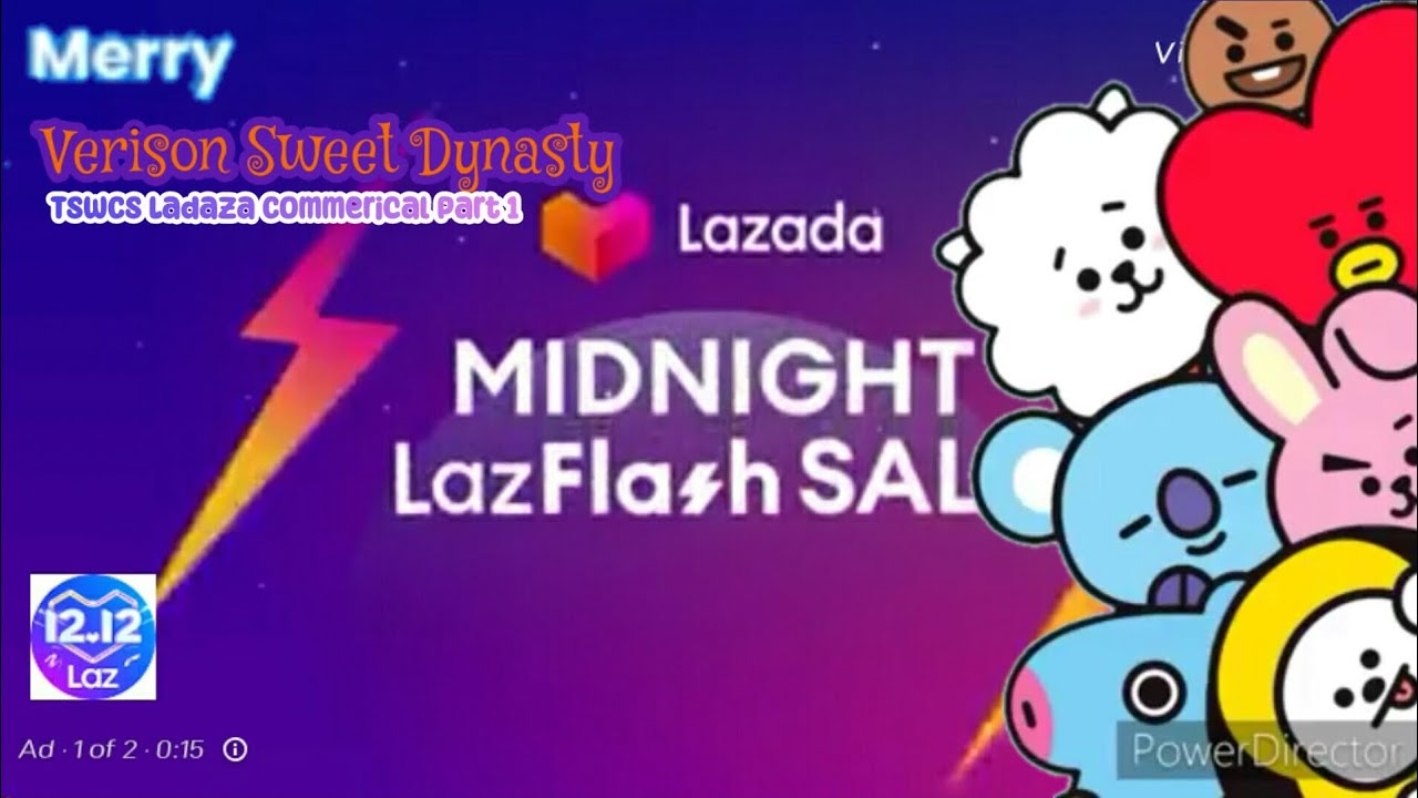 TeleReboot Vol 2.3 Lazada MIDNIGHT BEAUTY LazFlash Sale 15s Digital Ad ...