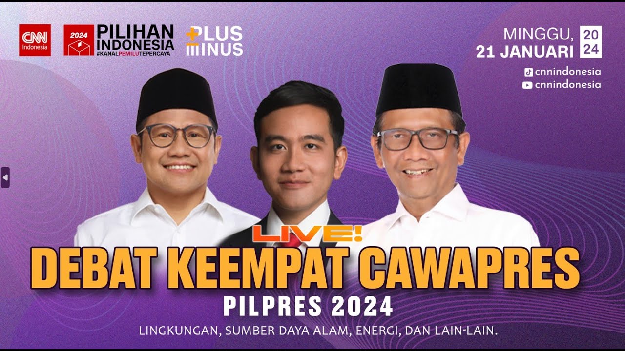 FULL Debat Capres-Cawapres Keempat Pilpres 2024 - YouTube