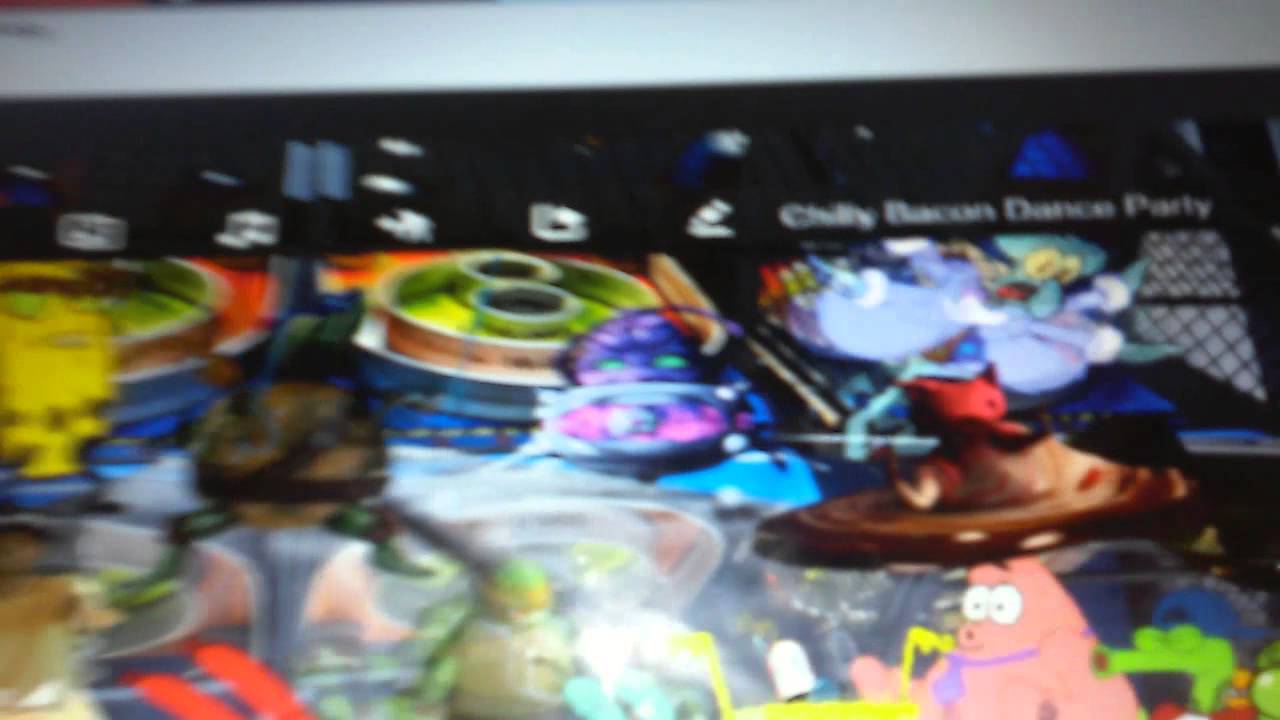 Nick dance machine all star dance party - YouTube