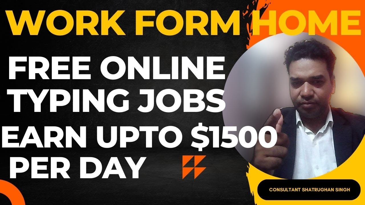 Earn ₹1500 daily I Word Typing Online I Work From Home Job I Make Money ...