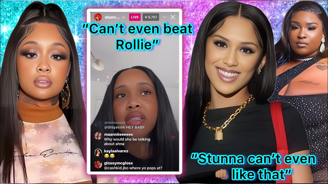 Stunna Girls Goes Live Clowning Ahna‼️Tells her to Pull Up & F!għt‼ ...
