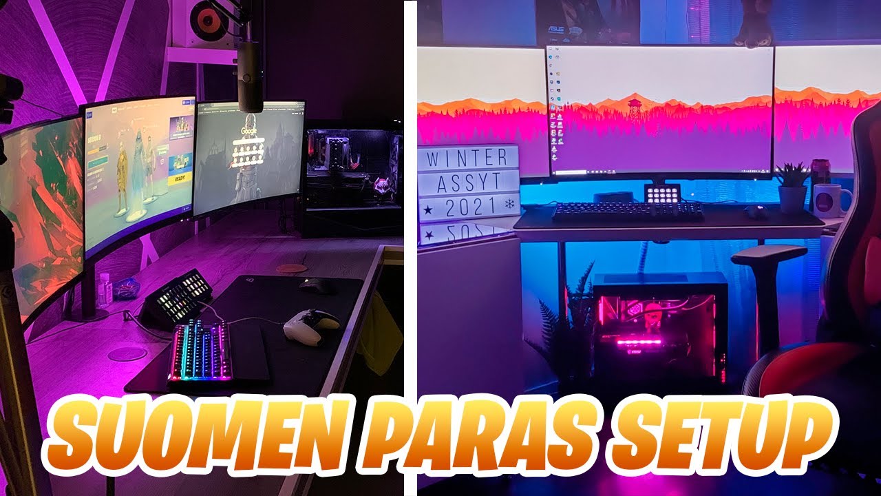 Tässä on SUOMEN PARAS SETUP - YouTube