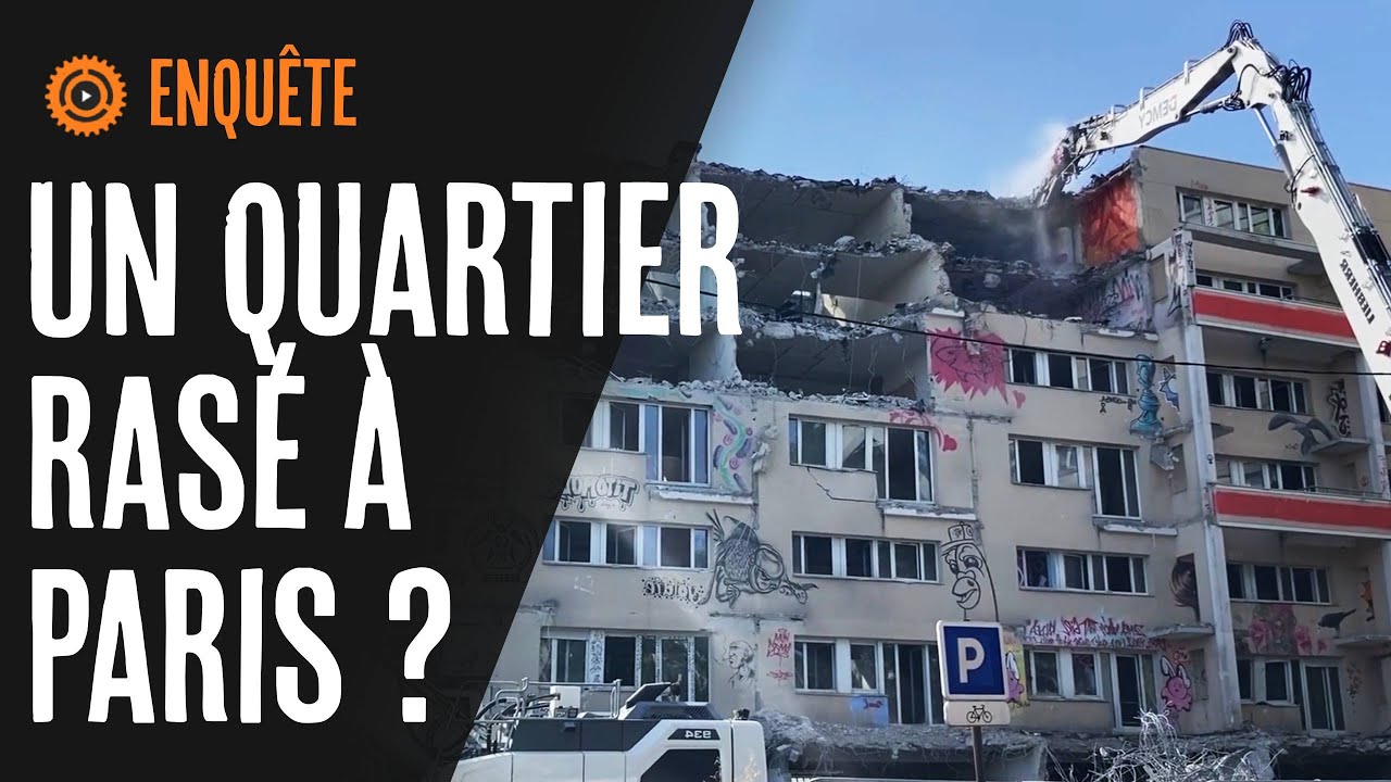 Le quartier le plus pauvre de Paris a-t-il été rasé ? - YouTube