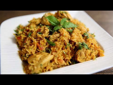 How To Make Chicken Pulao | Indian Fried Rice Recipe | Curries And ...