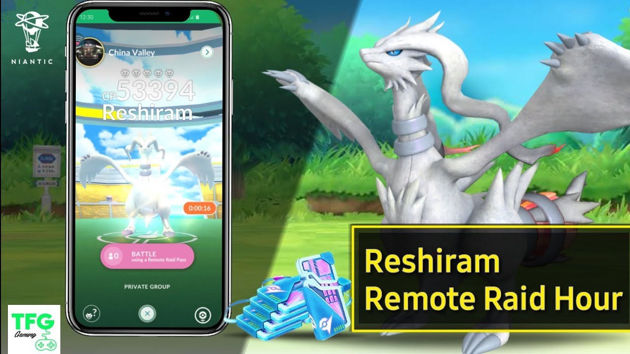 Reshiram Remote Raids India | Reshiram Giveaway & More - YouTube