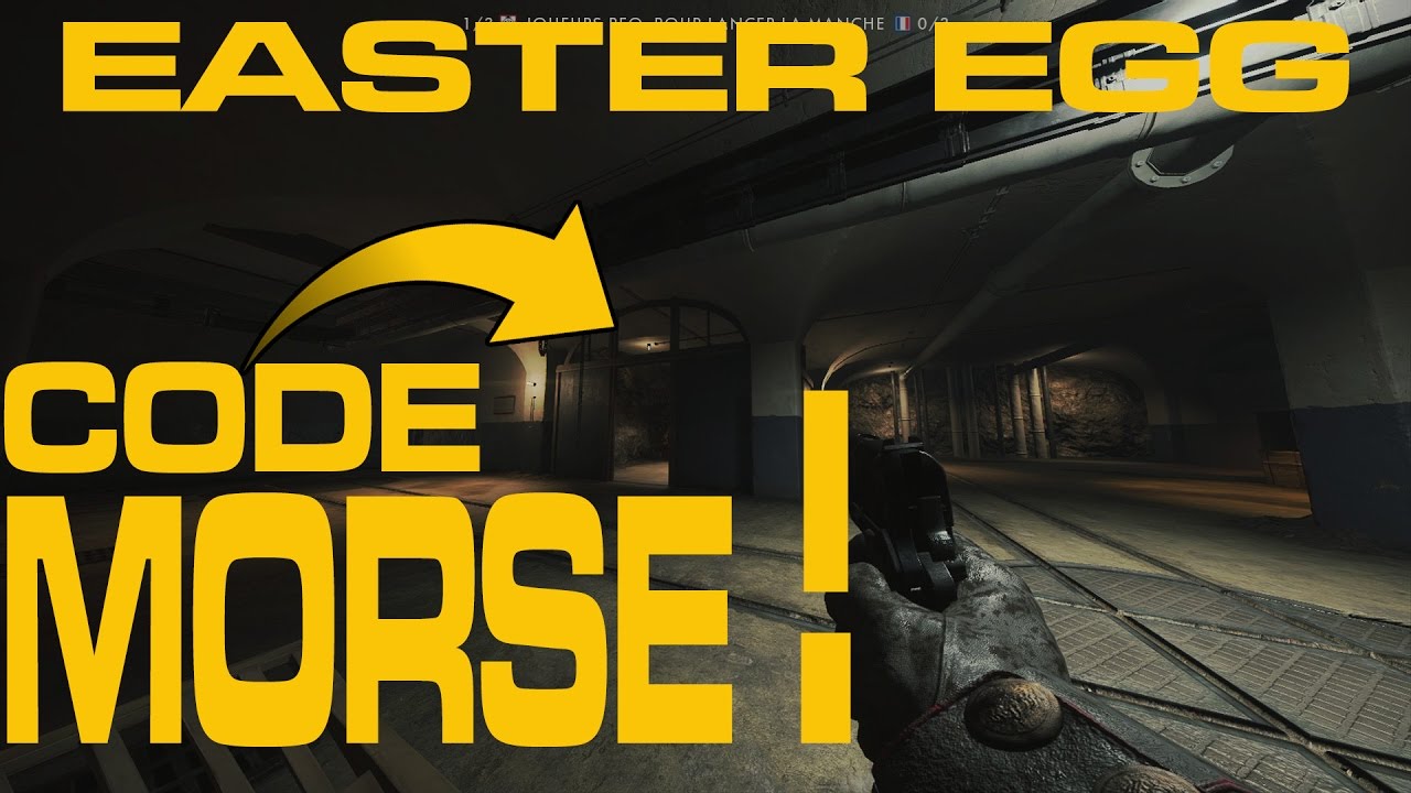 BATTLEFIELD 1 CODE MORSE EASTER EGG - YouTube