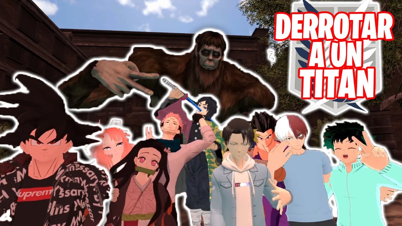 Como derrotar a un titán tutorial con Levi | VRCHAT - YouTube
